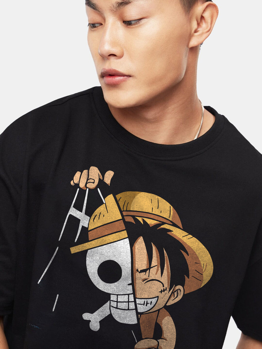 One Piece Monkey d Luffy Oversized T-Shirt – Hoodline Clothing